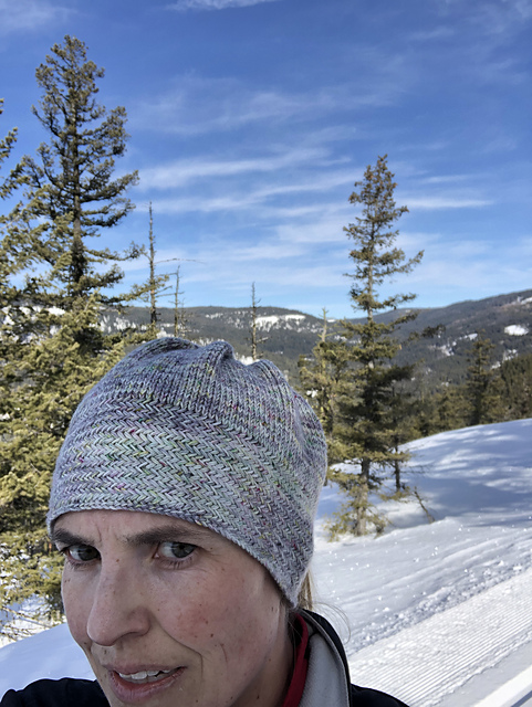 Ravelry: Herringbone Toque pattern by Robyn Dunfield