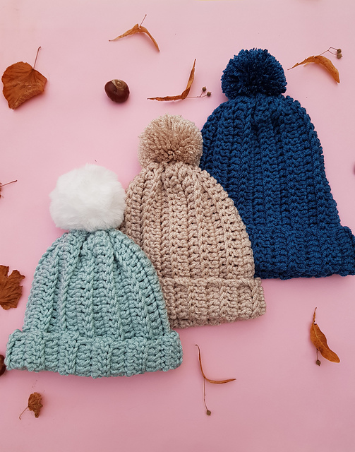 Ravelry: Plain Sailing Ridge Hat pattern by Rocketgirl Crochet