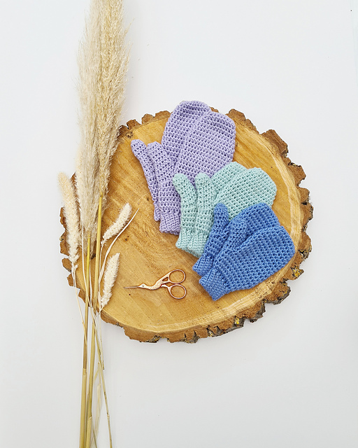 Ravelry: Children's Tinker Mittens pattern by Rocketgirl Crochet