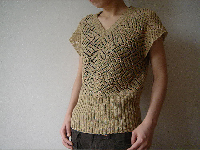 Ravelry: Pull Sans Manches #469-T6-665 pattern by Phildar Design Team