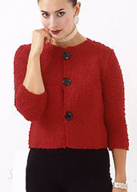 Ravelry: Tiffany Jacket pattern by Jean Moss