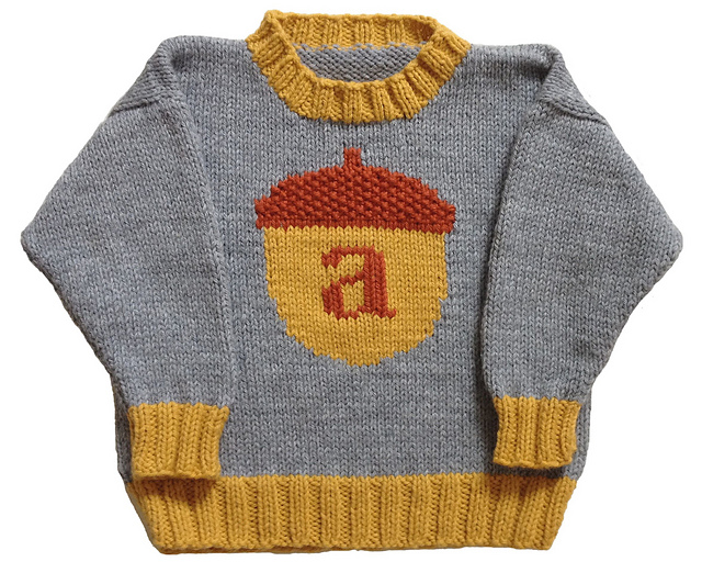 Ravelry: Acorn Crewneck pattern by Gail Pfeifle, Roo Designs