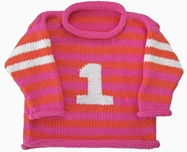 Ravelry: 1, 2, 3 or 4 Pullover pattern by Gail Pfeifle, Roo Designs