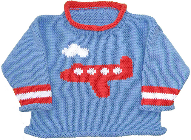 Ravelry: Plane Pullover pattern by Gail Pfeifle, Roo Designs