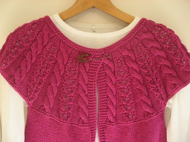 Ravelry: bolero pattern by Yasuko Sebata (せばたやすこ)