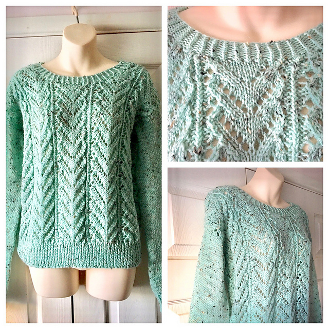 Ravelry: rosyretro's Wolf River Sweater