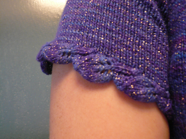 Ravelry: Leaf Knit-on Border pattern by Roza Anthony