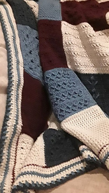 Ravelry: One Block at a Time Sampler Afghan pattern by Rachel Suddeth