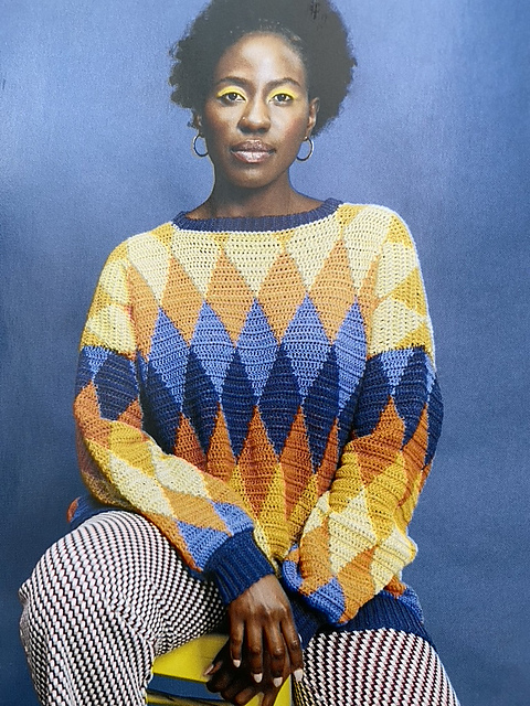 Ravelry: Harlequin Jumper pattern by Cassie Ward