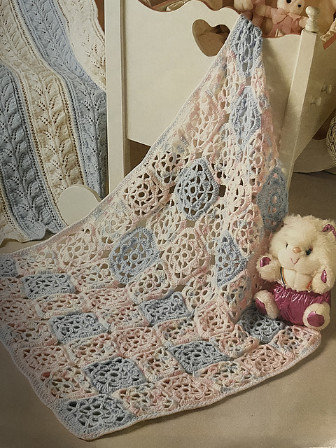 Ravelry: Patchwork Crochet Baby Afghan pattern by Patons & Baldwins