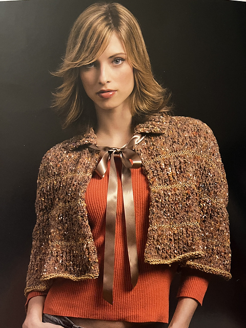 Ravelry: Cape pattern by Mary Corcoran