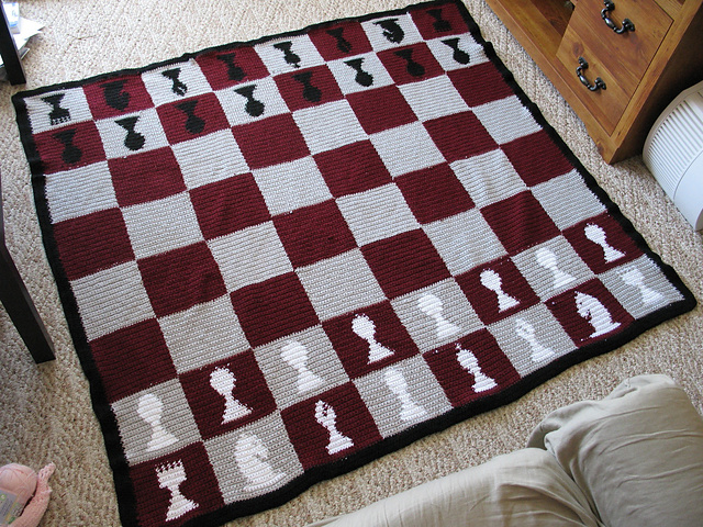Ravelry: Chessboard pattern by Sarah Nicole