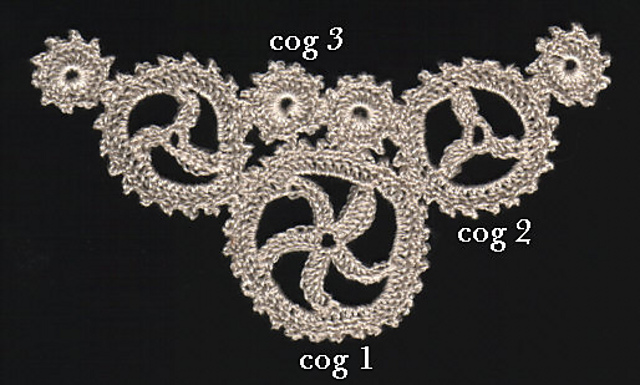 Ravelry: Crocheted Cogs pattern by Disorder Knits