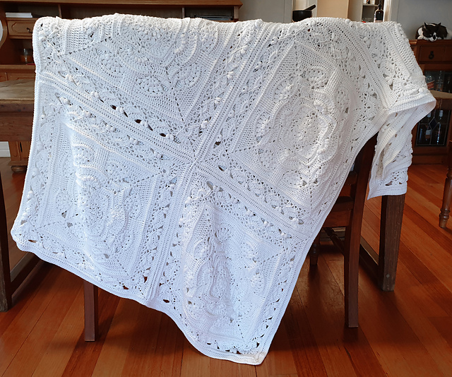 Ravelry: sabesto's Phoenix Blanket Afghan Throw for Sophia [2020]