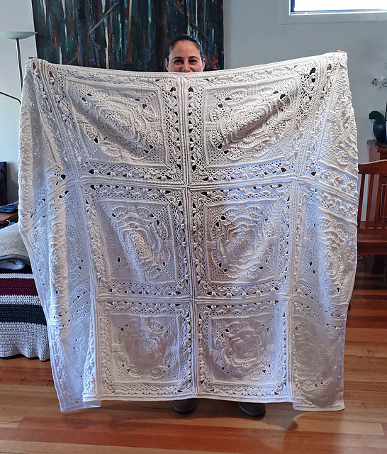 Ravelry: sabesto's Phoenix Blanket Afghan Throw for Sophia [2020]