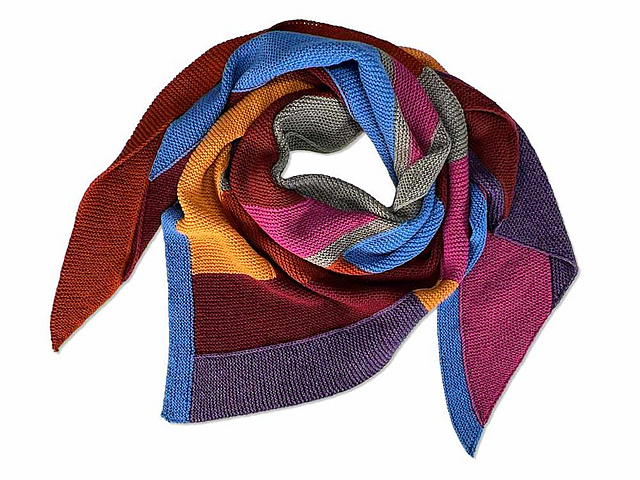 Ravelry: Dreieckstuch United pattern by Safridesign