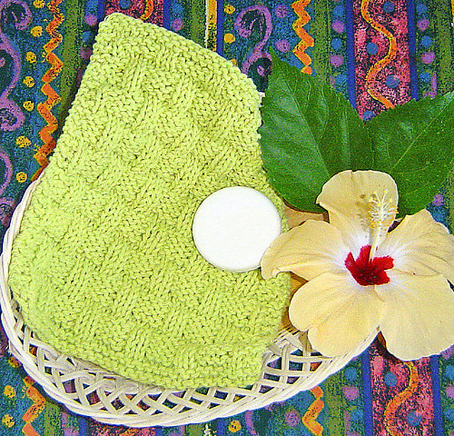 Ravelry: Basketweave Spa Cloth pattern by Terry Morris