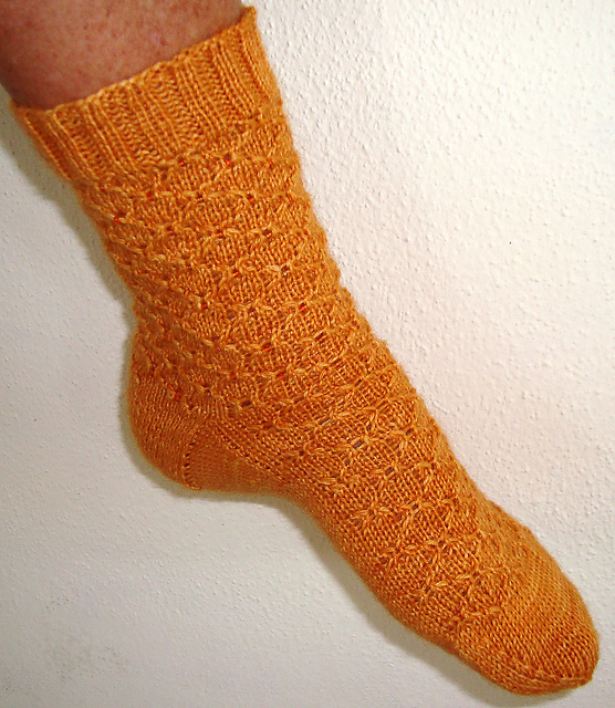 Ravelry: Beaded Lattice Socks pattern by Terry Morris