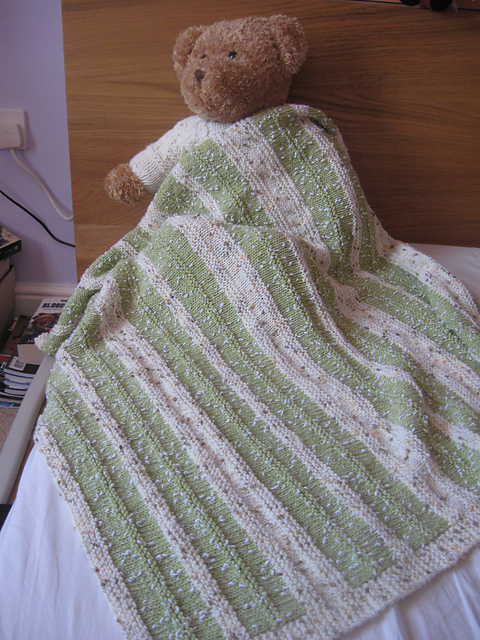 Ravelry: Wintergreen Blanket pattern by Sali Morris