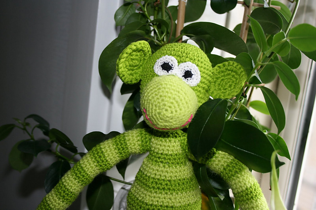 Ravelry: Hæklet abe pattern by Mie