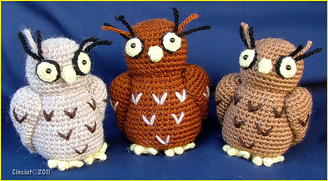 Ravelry: Small Owl pattern by Sabrina Boscolo