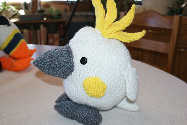 Ravelry: Elvis the Cockatoo pattern by Val Pierce