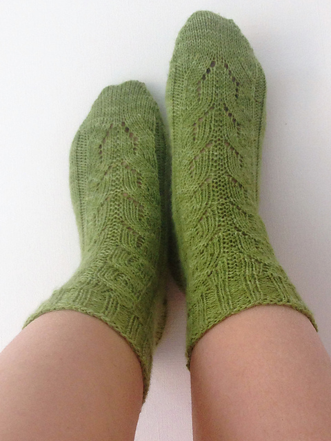 Ravelry: Mauah Socks pattern by Beatriz Rubio