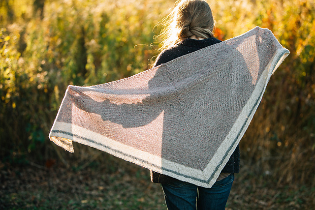 Ravelry: Wellington Worksock Shawl pattern by sam lamb