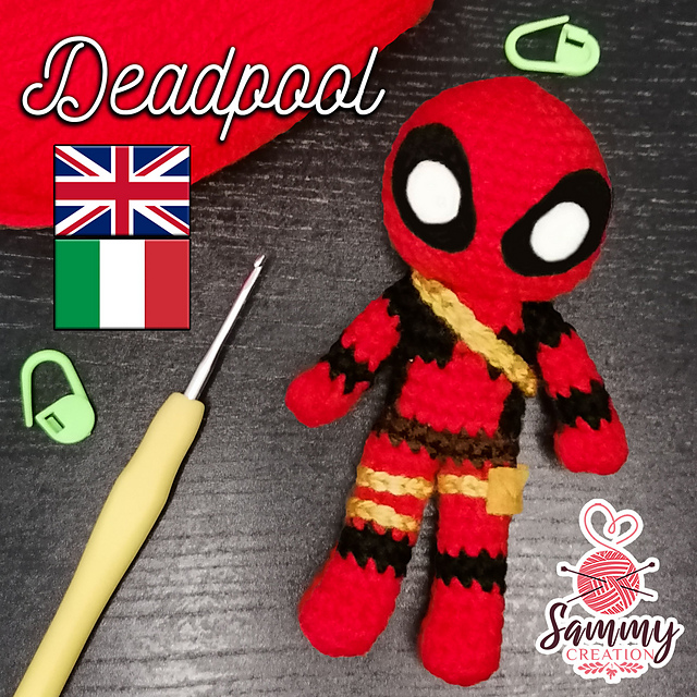 Ravelry: Deadpool pattern by Sammy Morgan