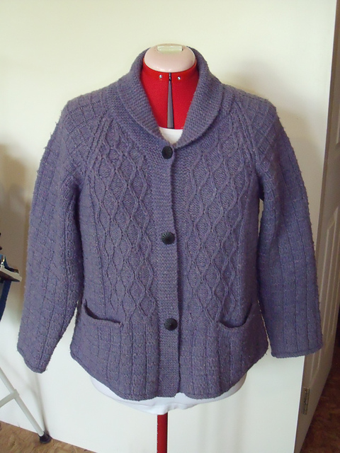 Ravelry: #31 Aran Knit Jacket pattern by Ann E. Smith