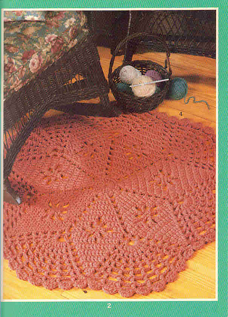 Ravelry: Lacy Star Rug pattern by Anne Halliday