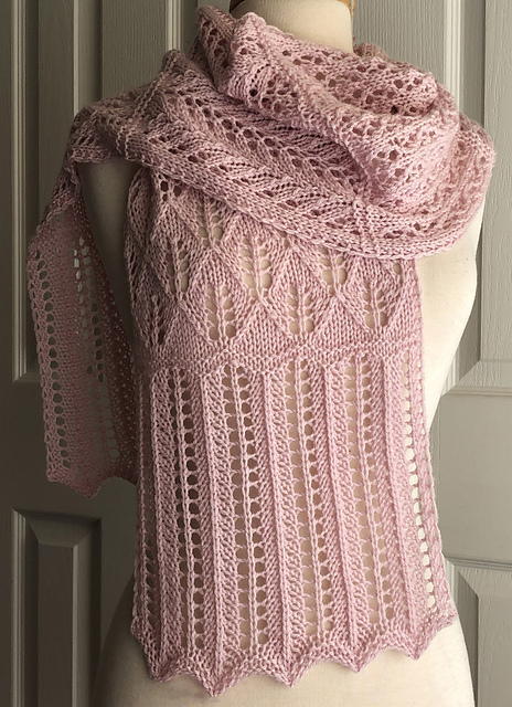 Ravelry: Lace Sampler Scarf pattern by Sandi Rosner