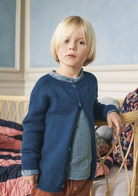 Ravelry: Raglan cardigan pattern by Sandnes Garn