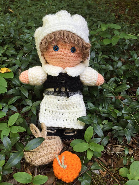 Ravelry: Pilgrim Polly Outfit pattern by Sandy Nordwall Eggers
