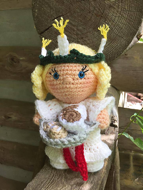 Ravelry: Puddin as St. Lucia pattern by Sandy Nordwall Eggers