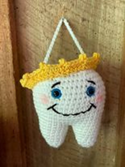 Ravelry: Crowned Tooth Fairy pattern by Sandy Nordwall Eggers