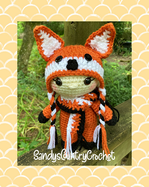 Ravelry: Fox Dolly pattern by Sandy Nordwall Eggers