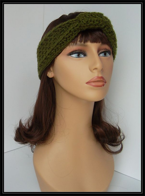 Ravelry: Boho Knotted Headband pattern by Sandy Rushton