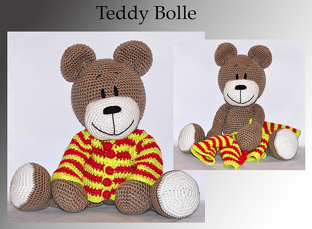 Ravelry: Teddy Bolle pattern by S. Hawlik
