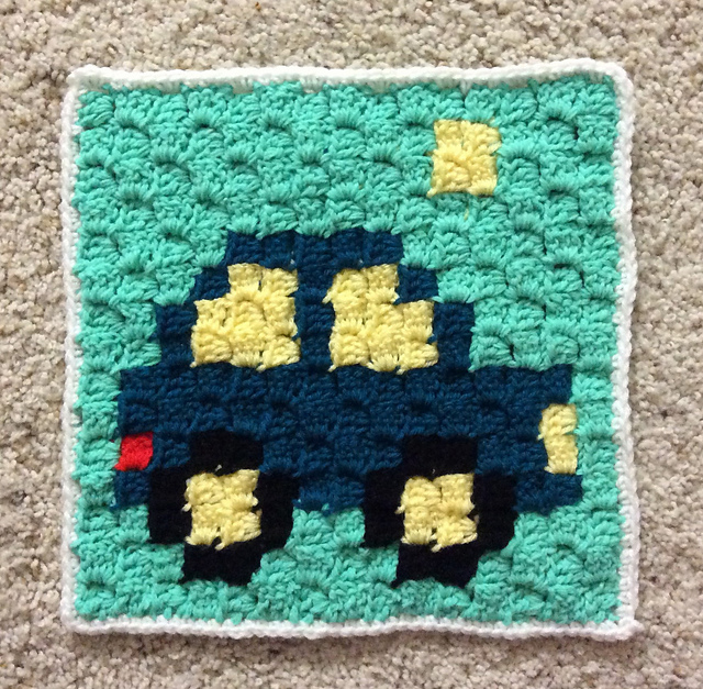 Ravelry: Car C2C Block pattern by Sanofer Abdullah
