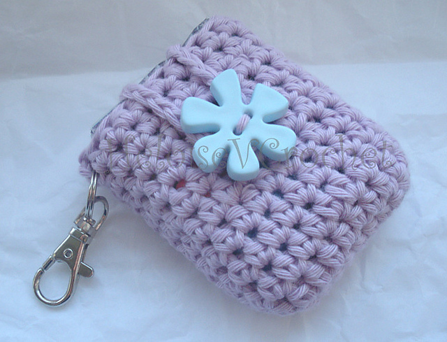 Ravelry: Mini Kleenex Tissue Holder Case Cozy Keychain pattern by ...