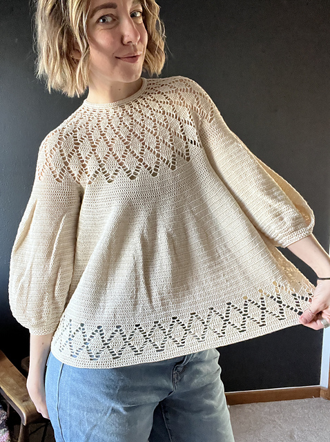 Ravelry: Sunny Top and Dress pattern by Sara Dudek