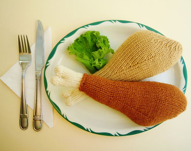 Ravelry: Roasted Turkey Leg pattern by Sara Elizabeth Kellner
