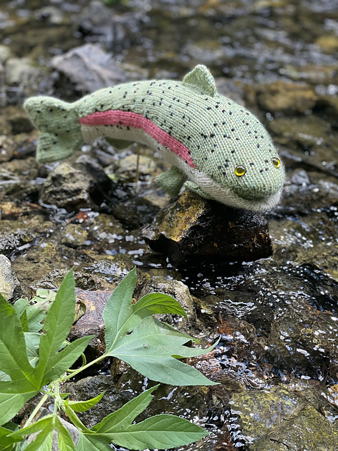 Ravelry: Rainbow Trout pattern by Sara Elizabeth Kellner