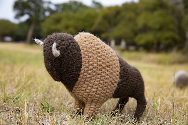 Ravelry: American Bison pattern by Sara Elizabeth Kellner