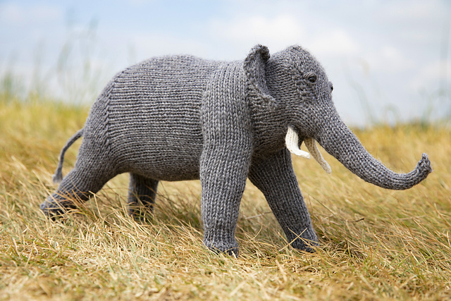 Ravelry: Asian Elephant pattern by Sara Elizabeth Kellner