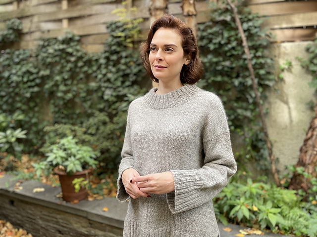 Ravelry: Freya Topdown Tunic (DK) pattern by Sarah Solomon – Into the Wool