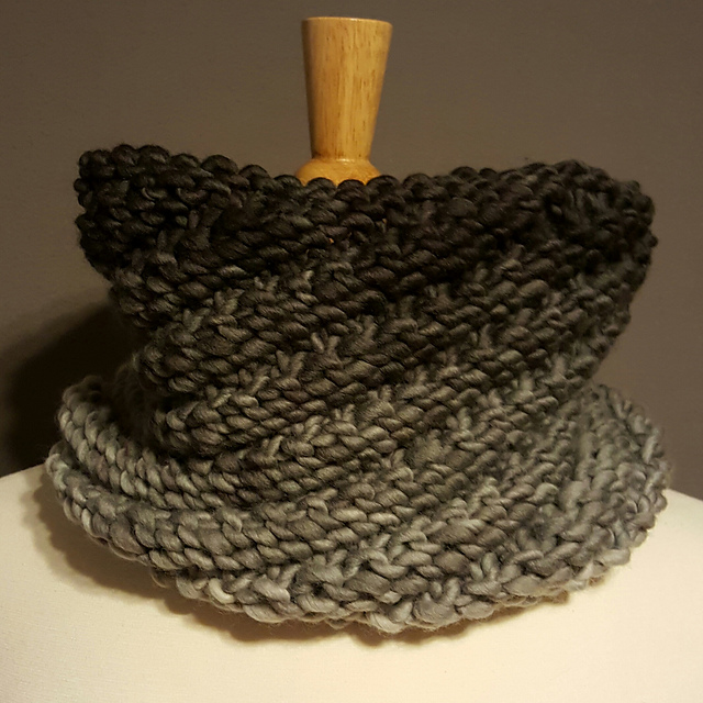Ravelry: Reversible Twisted Cowl pattern by Sarah English Perry