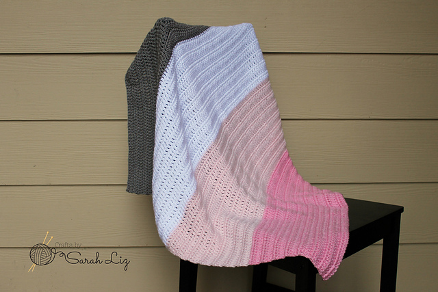 Ravelry: Color Block Baby Blanket pattern by Sarah Gross
