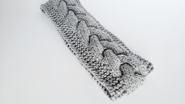 Ravelry: Eloise Braided Cable Earwarmer pattern by Sarah Gross